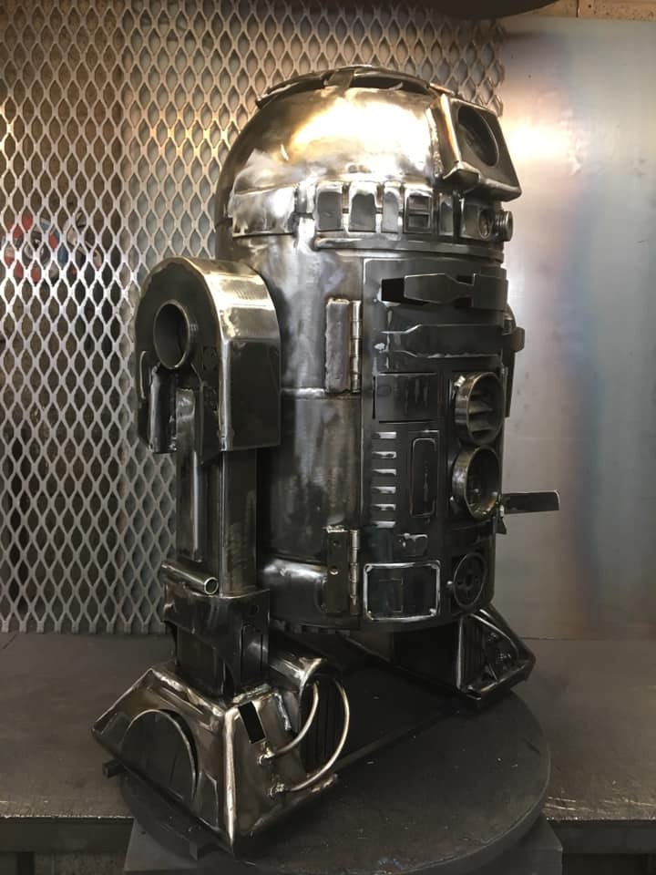 R2D2 Wood Burner R2D2 Fire Pit R2D2 Worlds Favourite - Etsy Australia