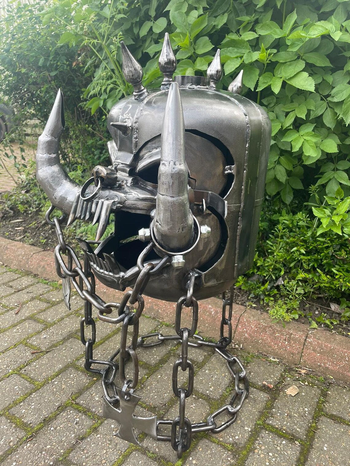 Motorhead Snaggletooth Metal Art - Steel Sculpture - Motorhead ...