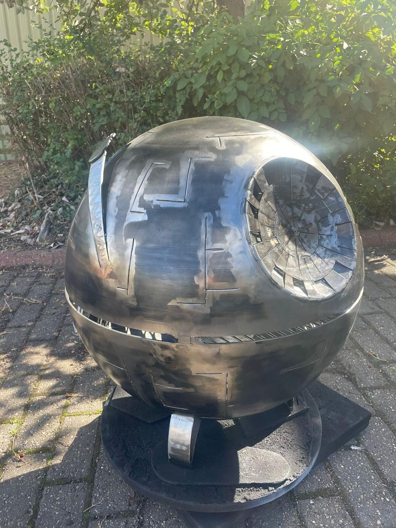 Mandalorian Death Star Wood Burner & Grill - Novelty Grill - Novelty ...
