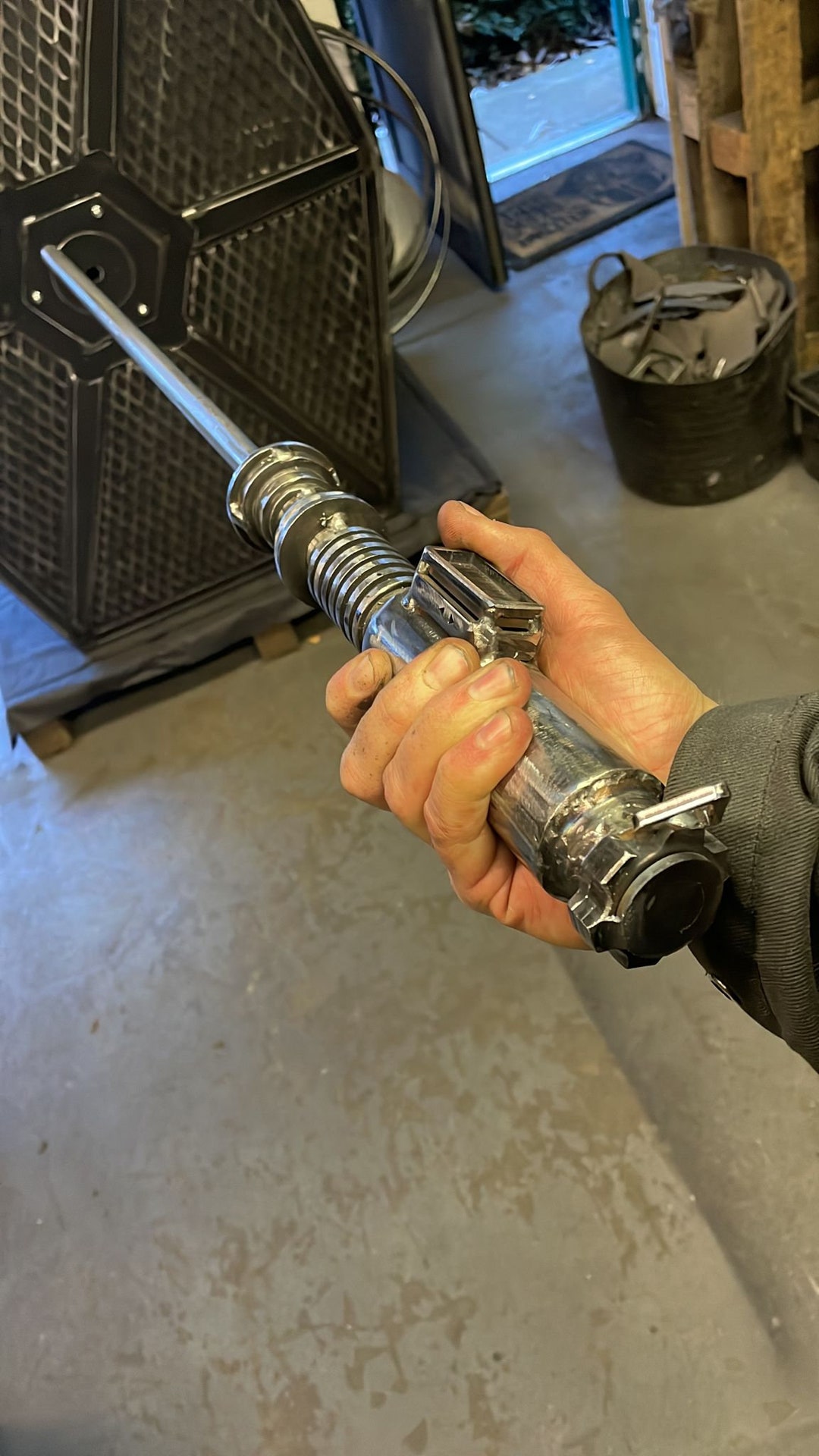 Luke Saber Metal Art - Metal Art - Custom Fire Stoker - Light Saber ...