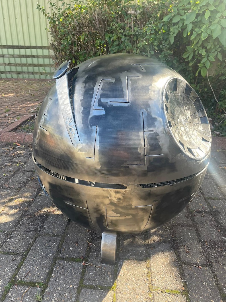 Mandalorian Death Star Wood Burner & Grill - Novelty Grill - Novelty ...