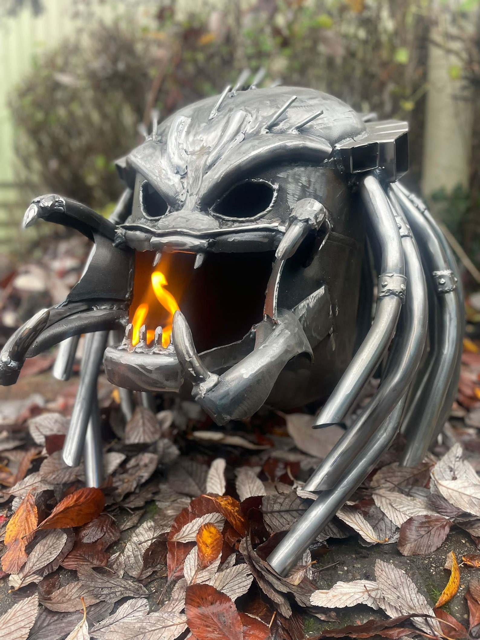 Predator Wood Burner Predator Fire Pit Outdoor Wood Burner - Etsy UK