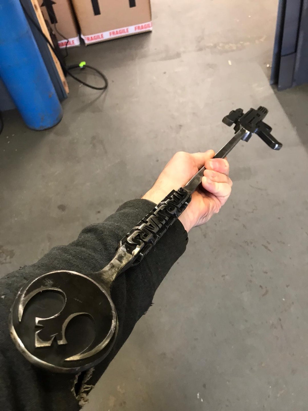 Rebel Fire Stoker - Custom Fire Stoker - Custom Fire Poker - Fire Pit ...