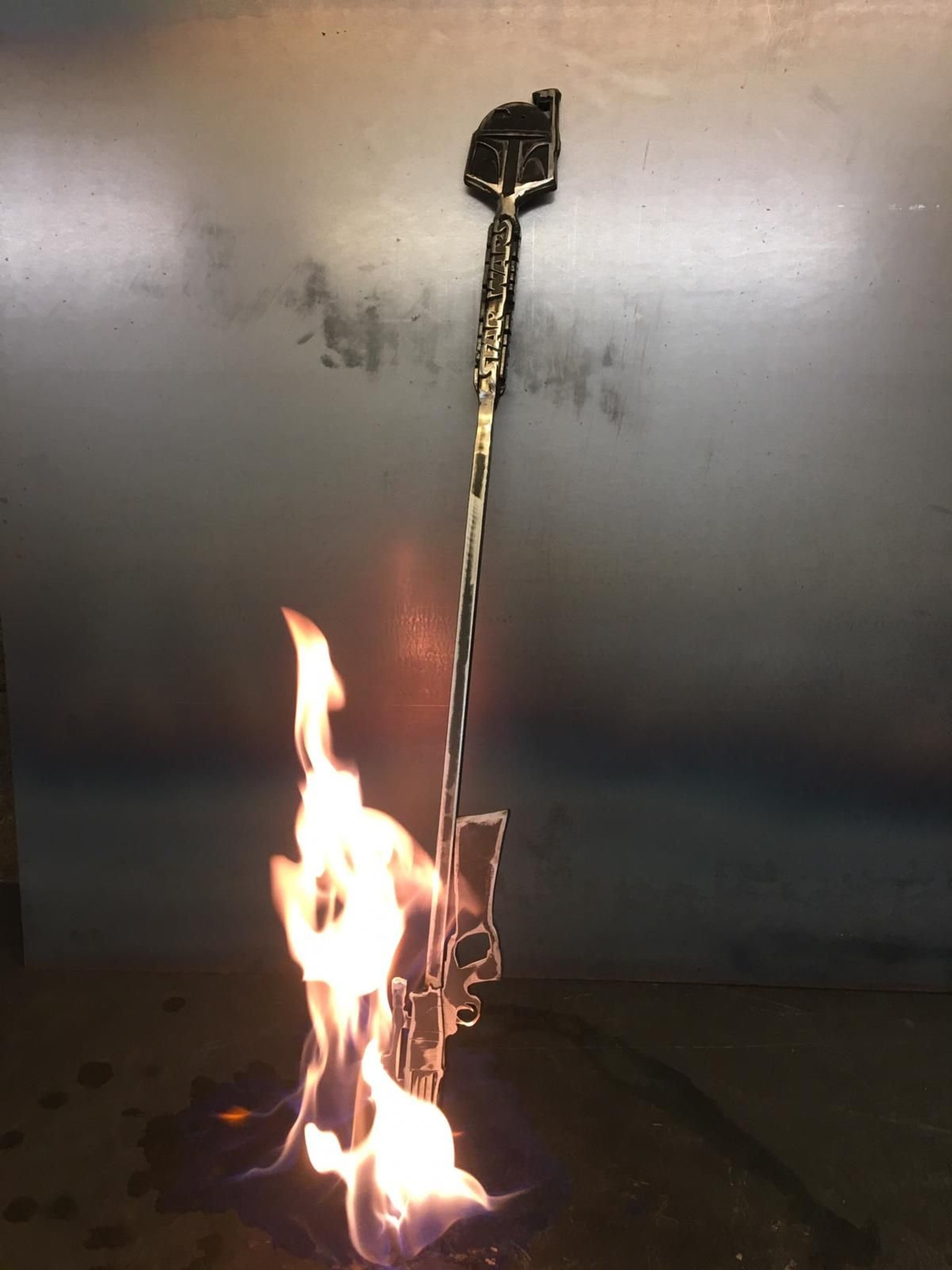 Boba Fire Stoker Custom Fire Side Tools Fire Stoker - Etsy