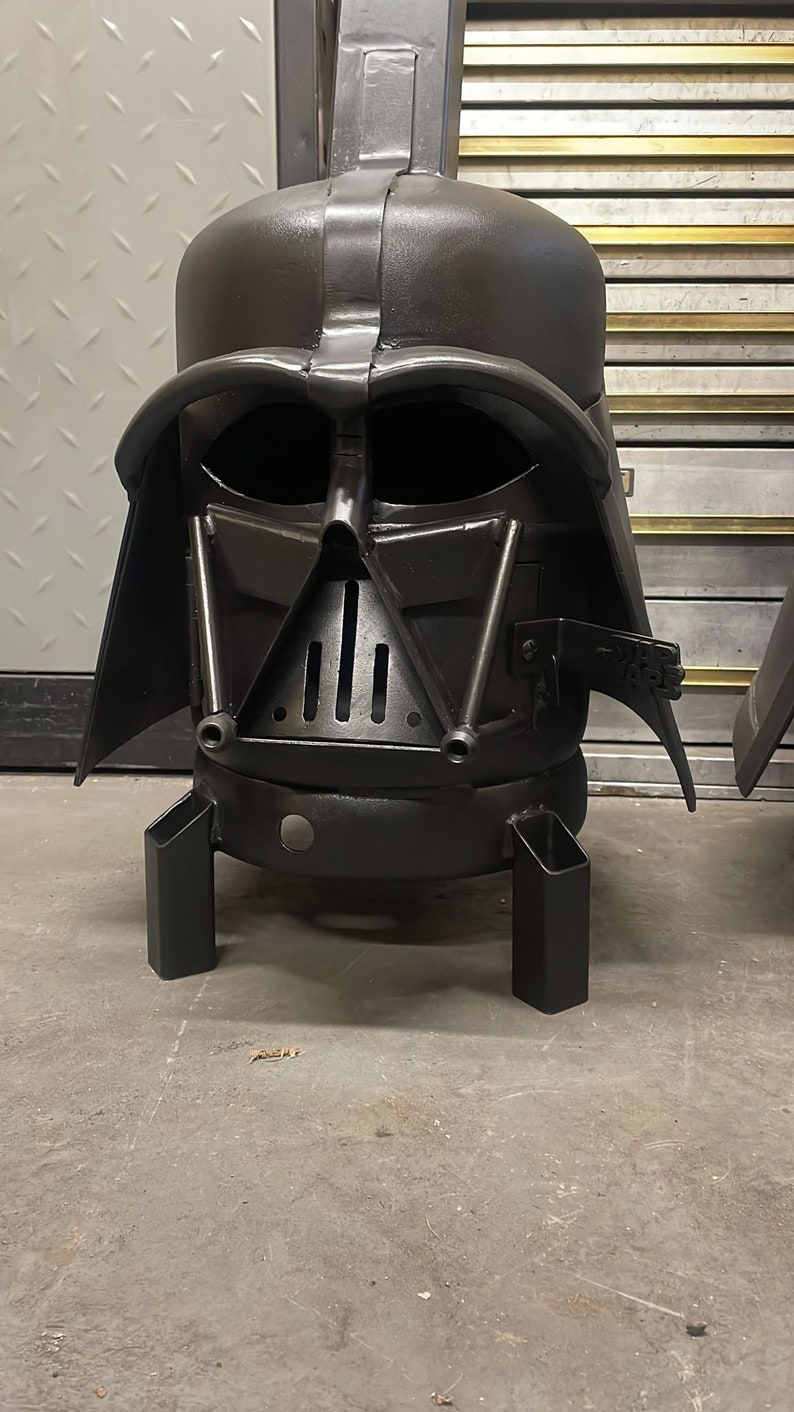 Vader Wood Burner - Steel Sculpture - Vader Burner - Vader Fire Pit ...