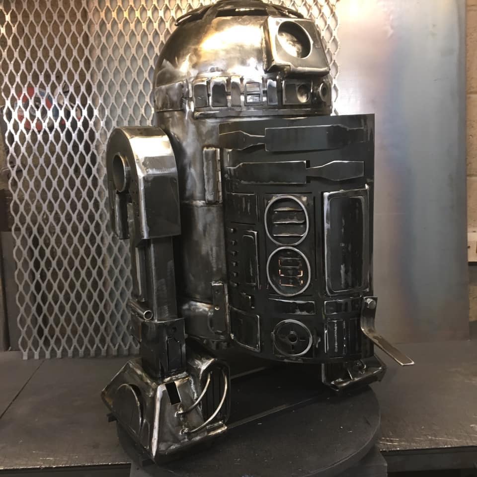 R2D2 Wood Burner R2D2 Fire Pit R2D2 Worlds Favourite | Etsy UK