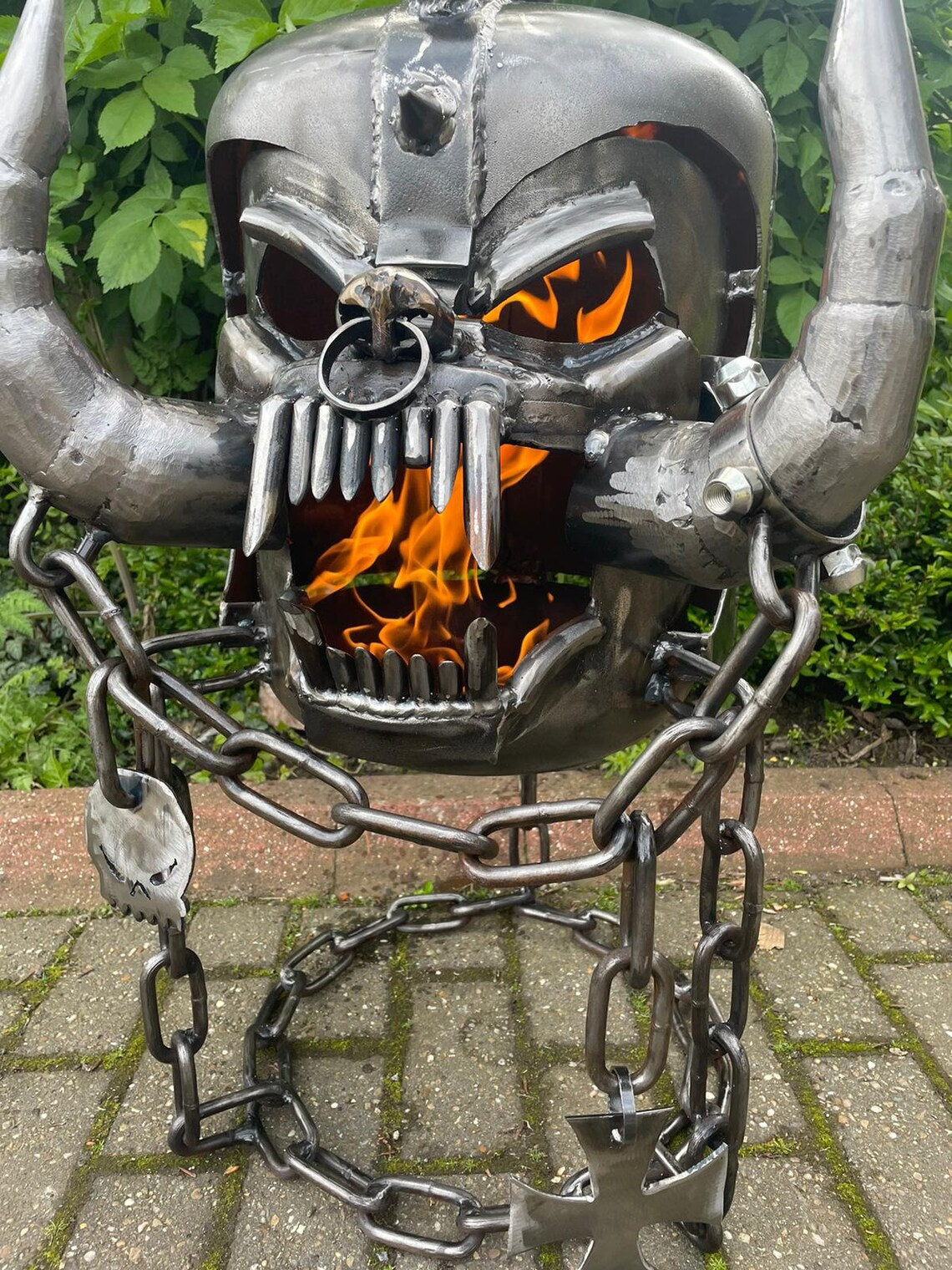 Motorhead Snaggletooth Metal Art - Steel Sculpture - Motorhead ...