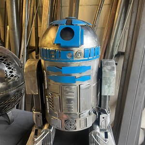 R2D2 Steel Sculpture - R2D2 Wood Burner - R2D2 Fire Pit - R2D2 - Custom ...