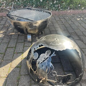 Mandalorian Death Star Wood Burner & Grill - Novelty Grill - Novelty ...