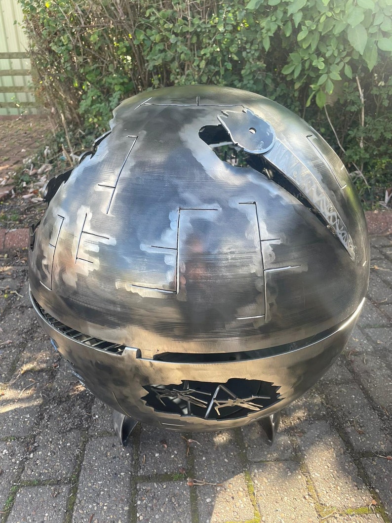 Mandalorian Death Star Wood Burner & Grill - Novelty Grill - Novelty ...