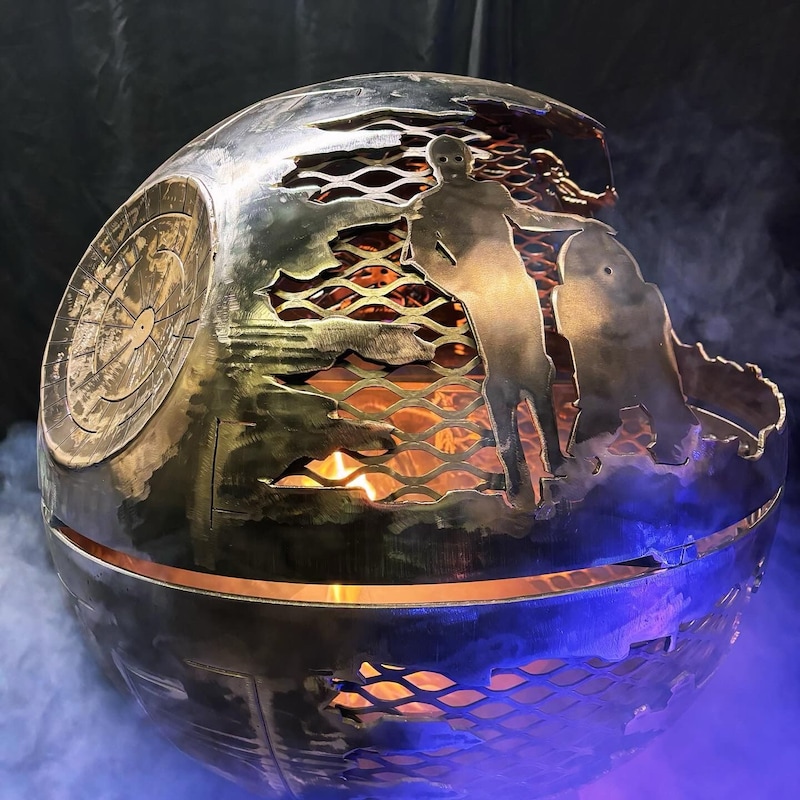Death Star Fire Pit - Etsy