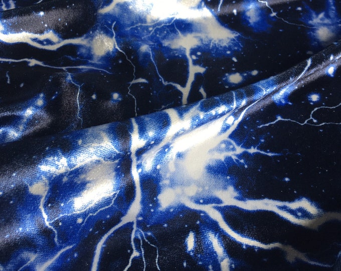Lightning Fabric, Stretch Dress Fabric, Galaxy Lightning, Stretch ...