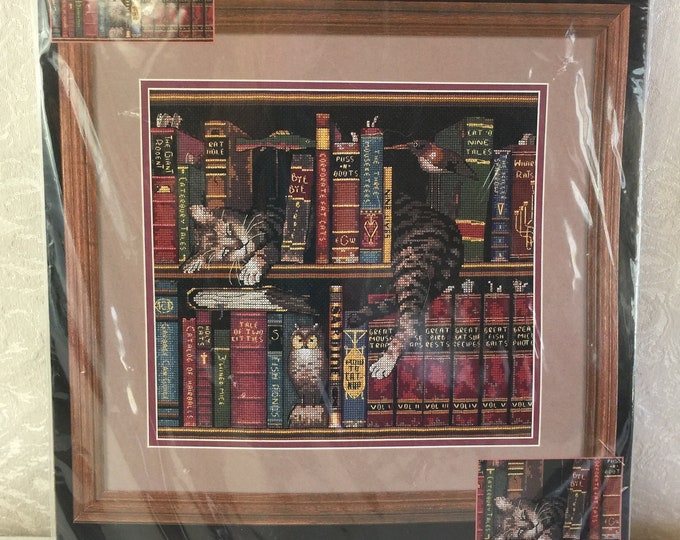 2001 NIP frederick the Literate Dimensions Counted Cross Stitch KIT ...