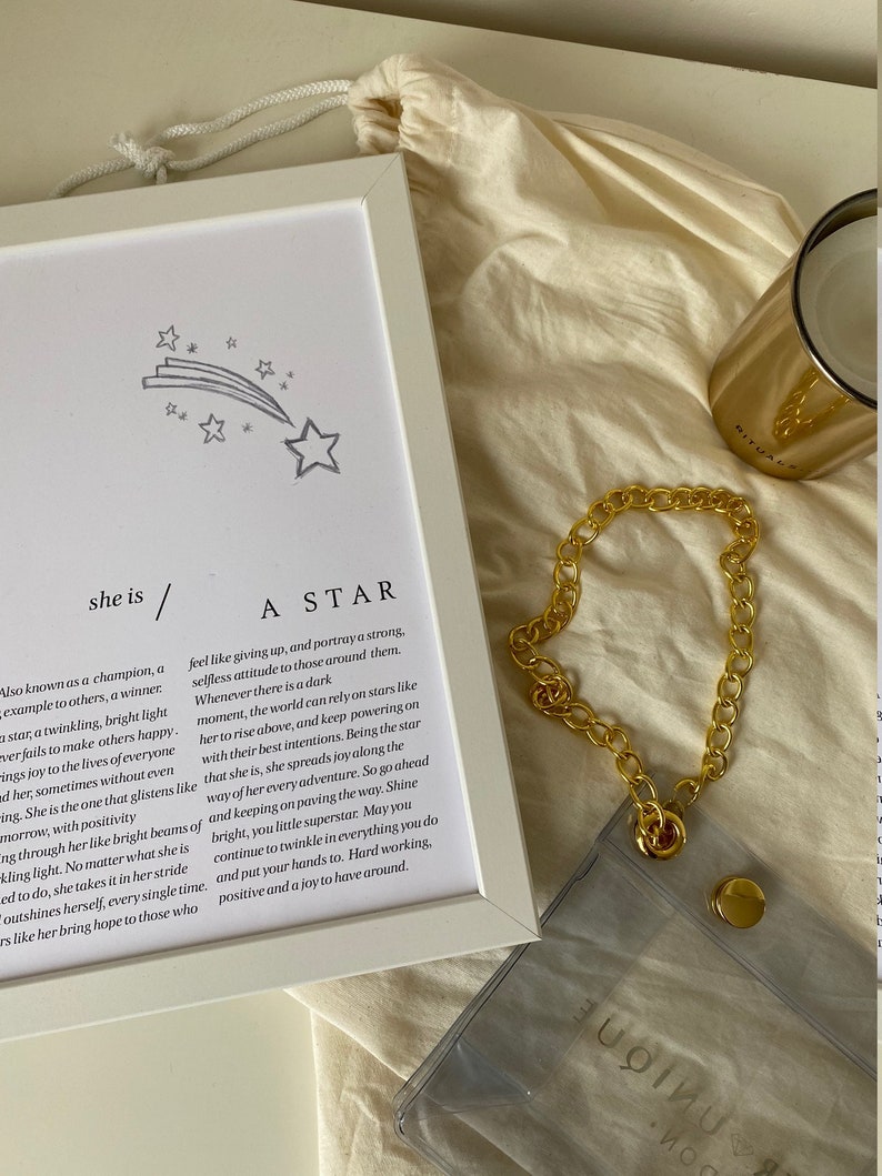 She is a Star Wall Print Gifts for Celebration - Etsy UK