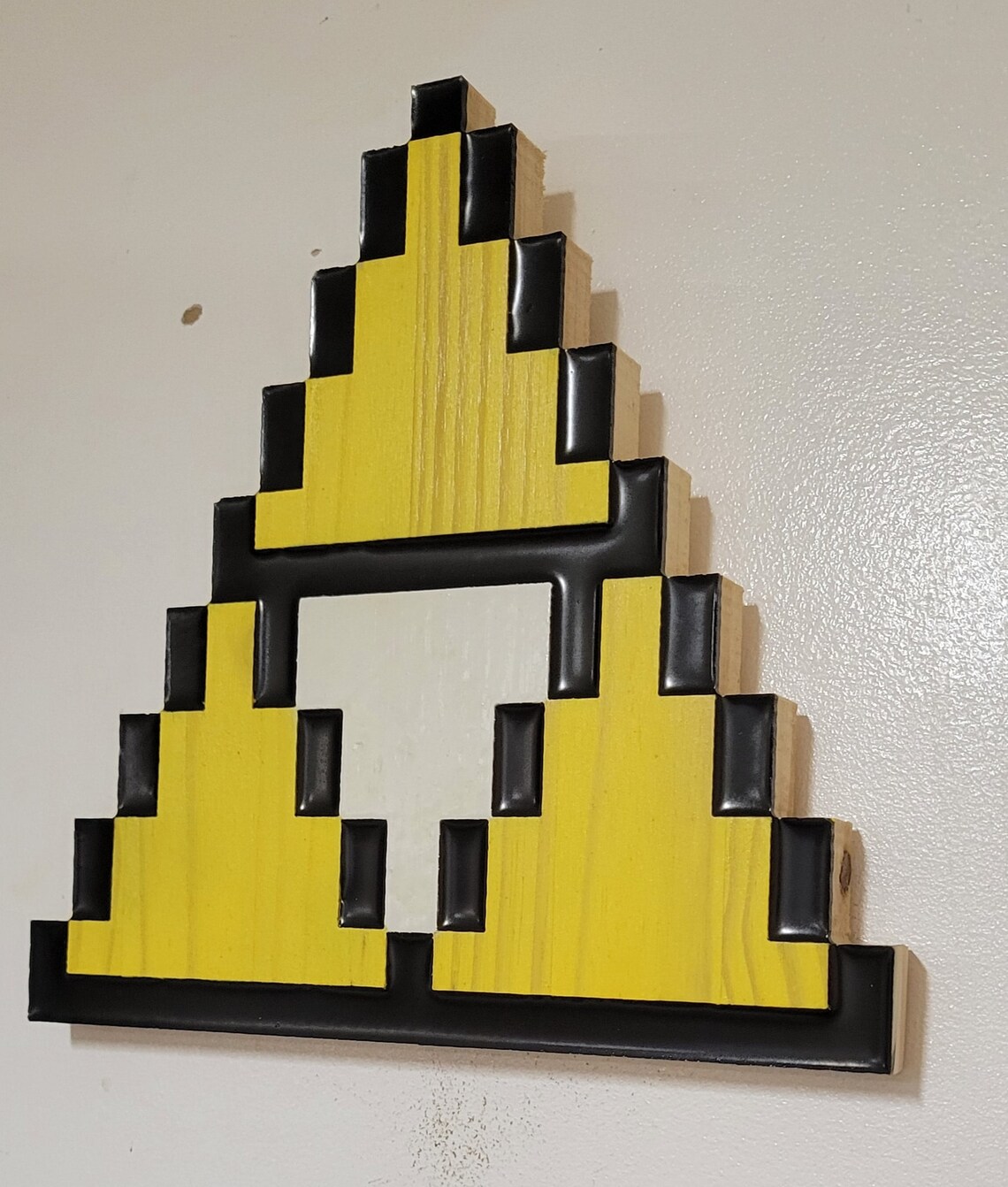 Triforce Pixel Art Wall Art - Etsy