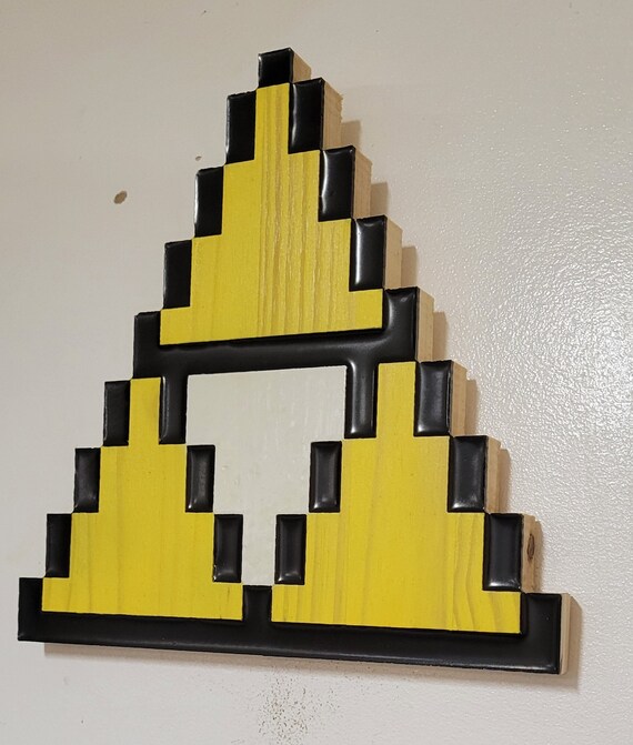 Zelda Triforce Pixel Art The Legend Of Zelda Triforce Free Perler