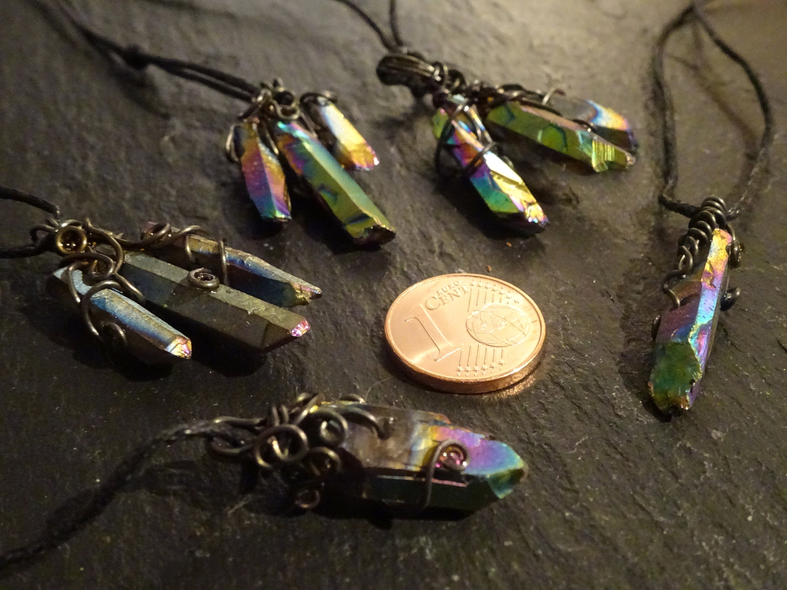 Curly Rainbow Fantasy Jewelry Crystals Wired Small | Etsy