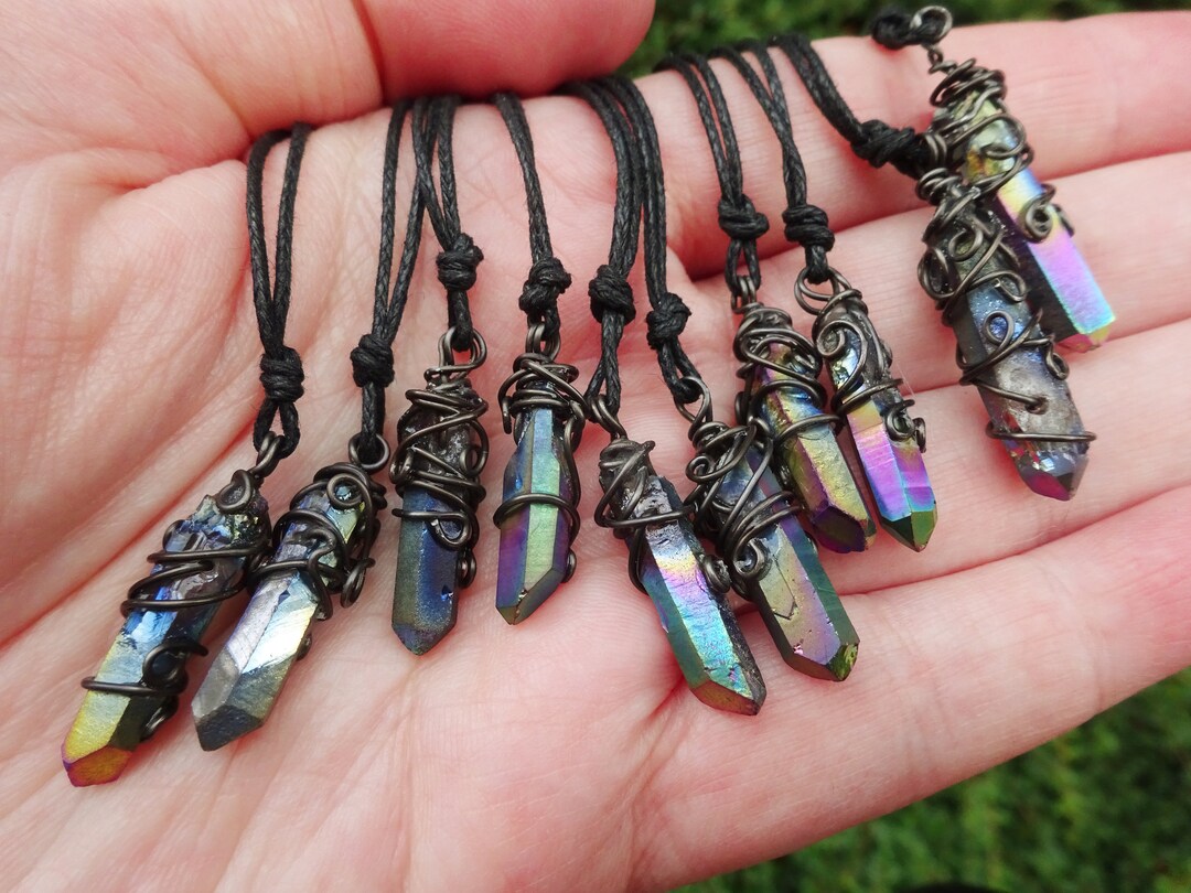 Curly Rainbow Fantasy Jewelry Crystals Wired Small - Etsy