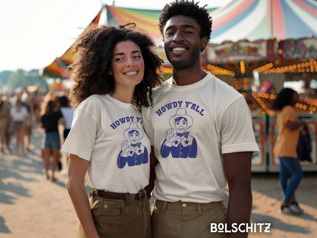 Howdy Big Tex: Texas State Fair T-shirt ivory Comfort Colors Shirt ...