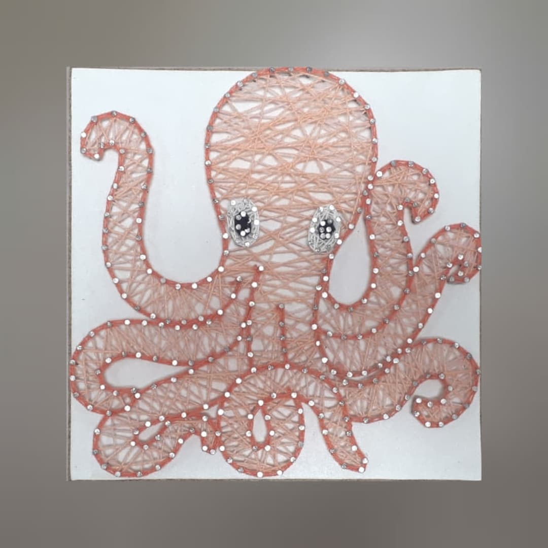 Octopus String-art - Etsy