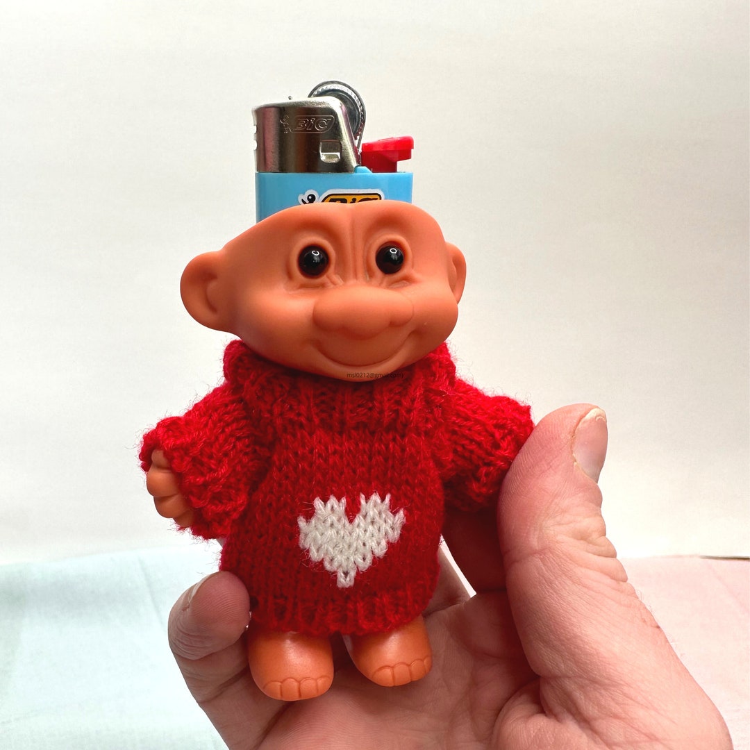Troll Doll Lighter Case, Adorable 90's Case, Nostalgic - Etsy