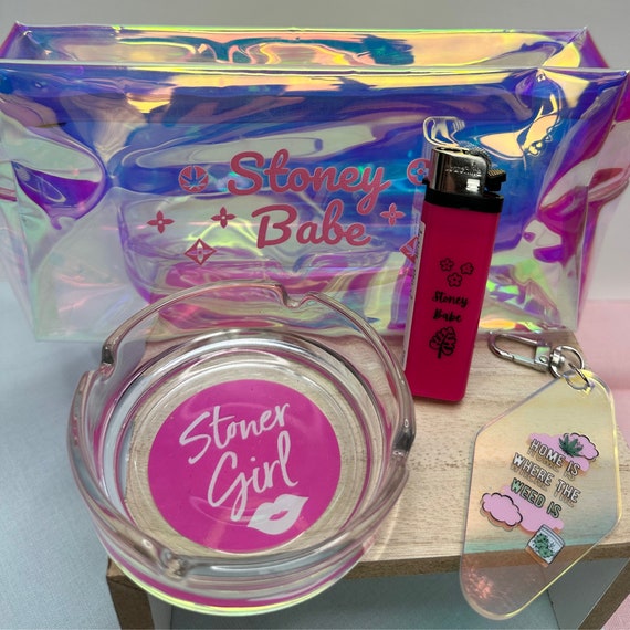 Pink Stoner Girl Kit Smoking Kit Stoner Girl Stoner Gift - Etsy