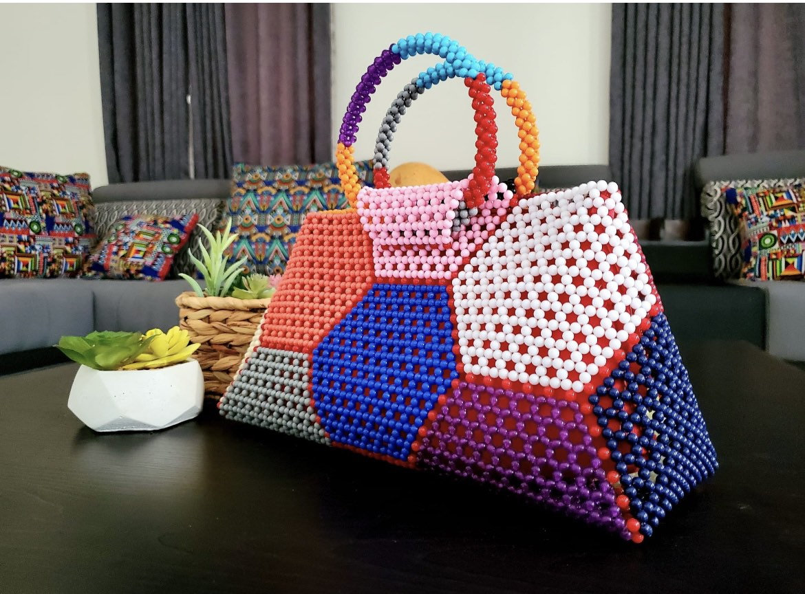 Shebbah Handmade Beaded Handbag, Beaded Handbag - Etsy