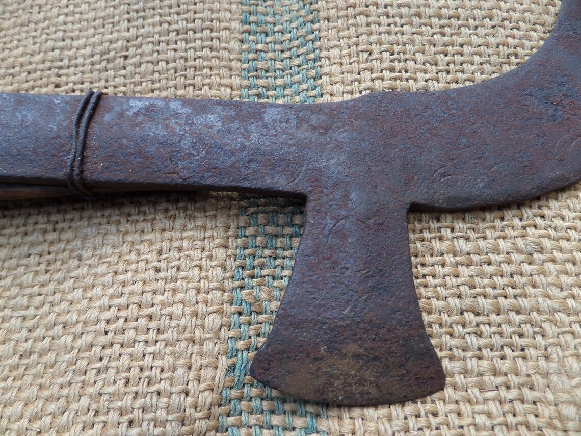 Vintage Antique Billhook Falx Axe Weapon Hand Made Forged | Etsy Canada