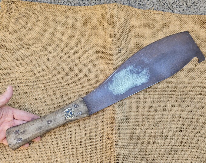 Rare Vinatge German Export Machete "dos Mochas" Knife Billhook Antique ...