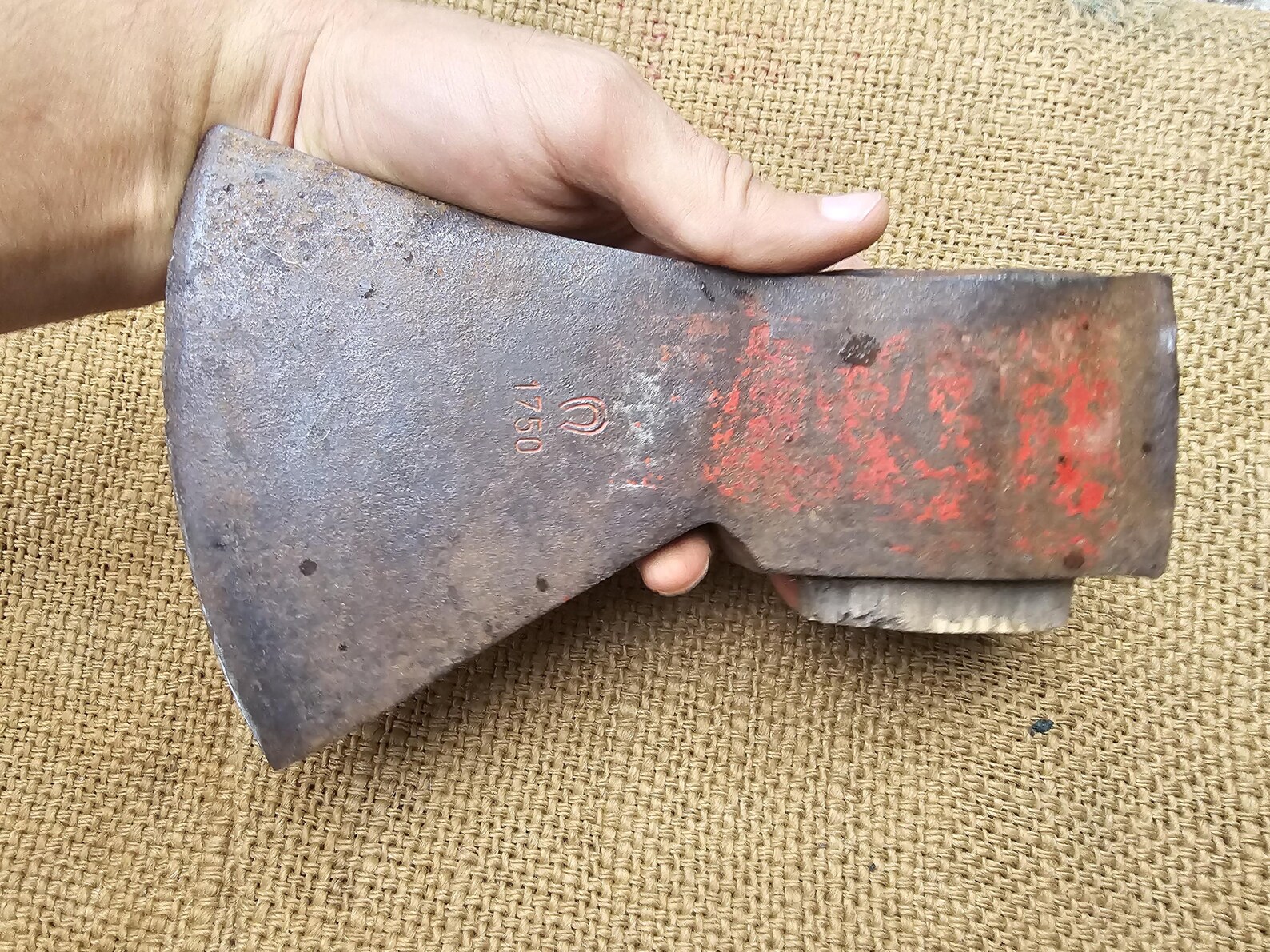 Vintage German Rheinland Axe Head Hatchet Antique Bushcraft Camping ...