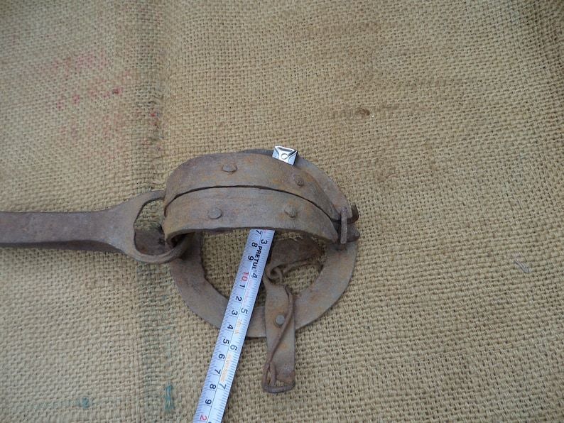 Antique Vintage Animal Trap Wrought Iron Blacksmith Hand Forged - Etsy