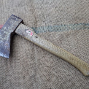 Small Vintage " Wiebelhaus & Co " German Axe Hatchet Wood Carving ...