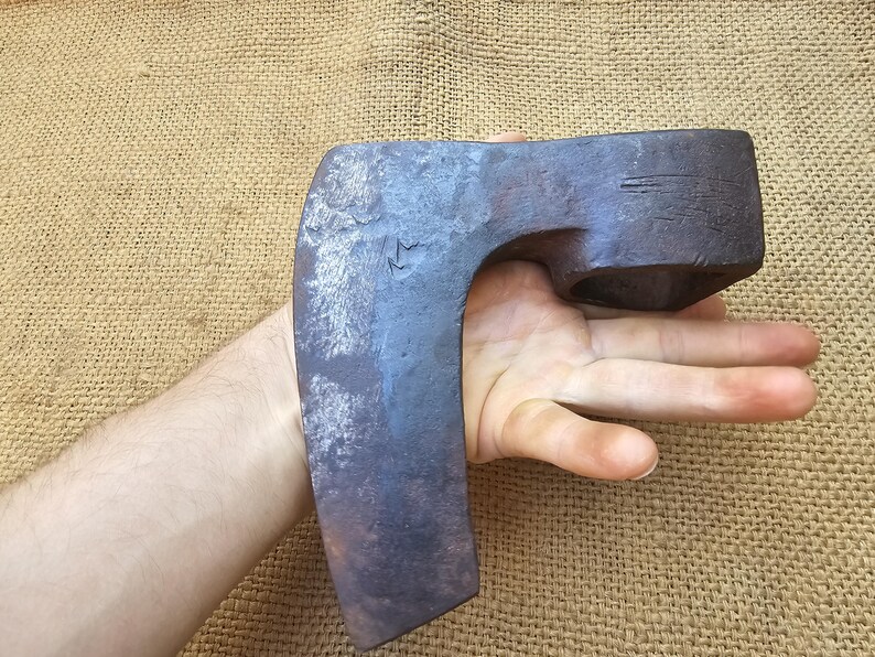 Large Antique Vinatge Bearded Axe Head Viking Bushcraft Felling ...