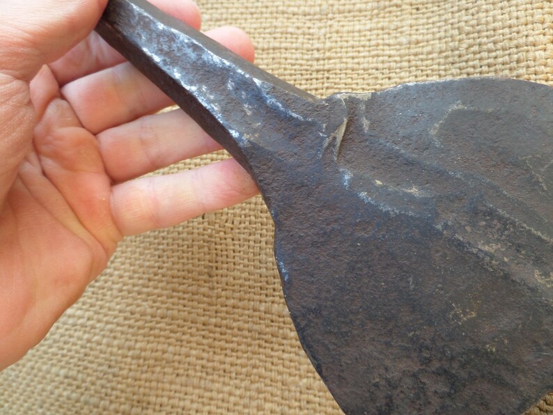 Scarce Antique Hand Forged Iron Cultivator Ploght Plow Sleep Farm Tool ...