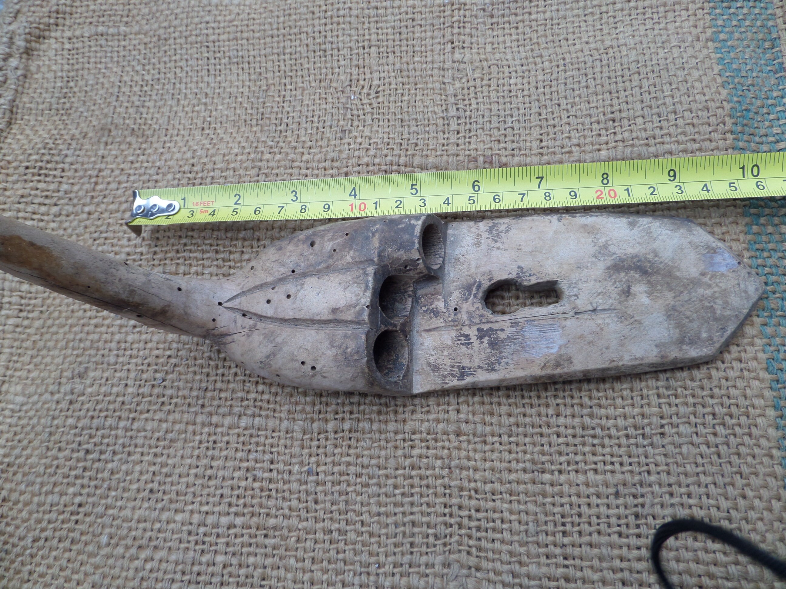 Vintage Harvesting Hook Harvest Grain Farm Wooden Hook Antique Wood ...
