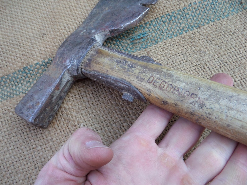 Small Vintage Engineer Axe Hammer Carpenter's Hatchet Military - Etsy