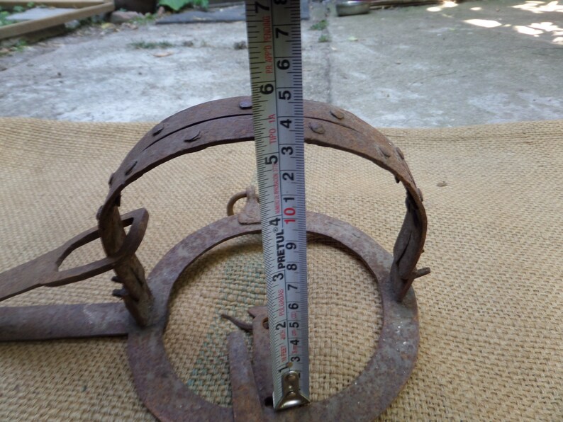 Antique Vintage Animal Trap Wrought Iron Blacksmith Hand Forged - Etsy
