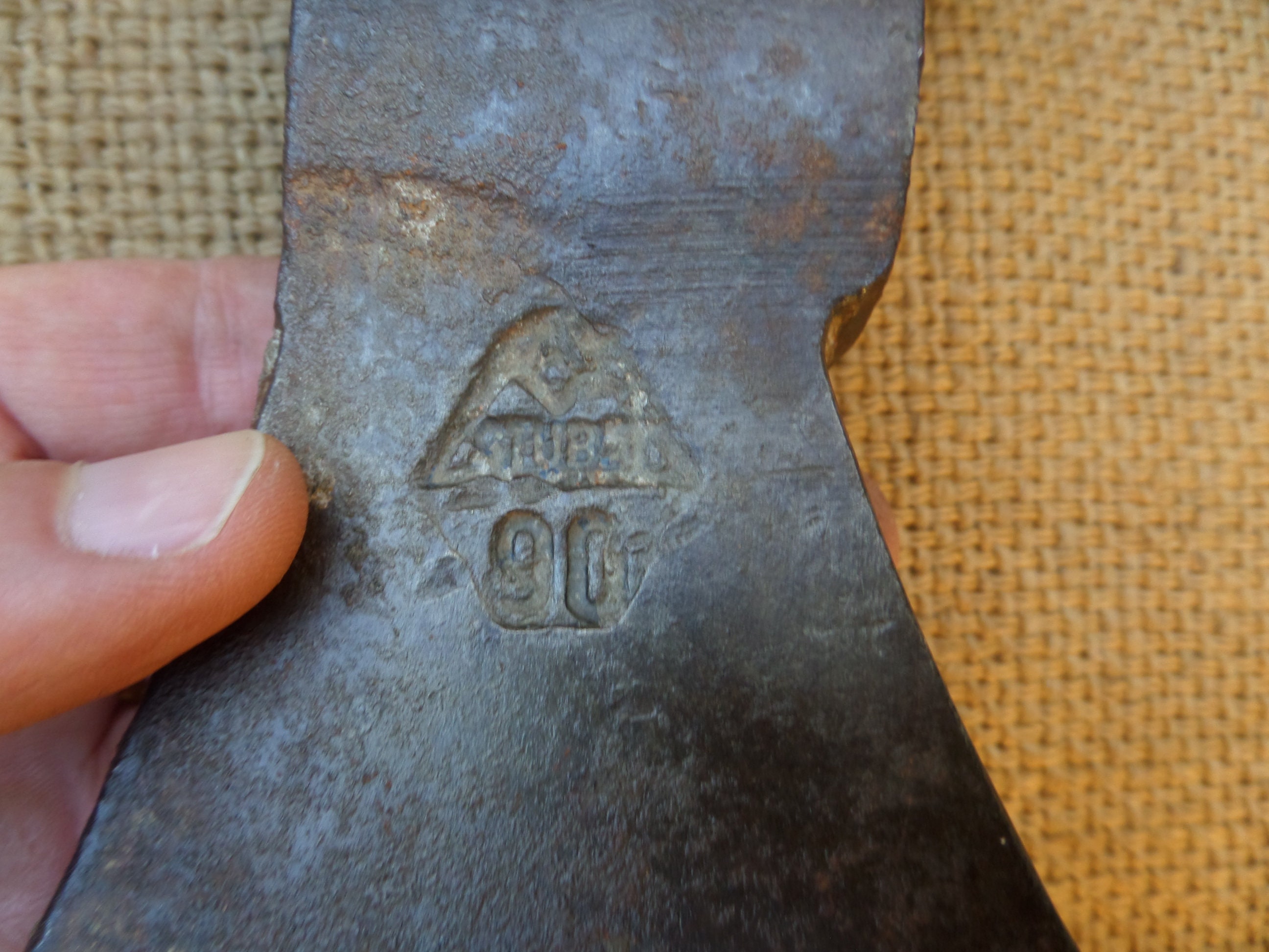Vintage Austrian Axe Head stubai Hatchet Carpenter's Side Axe Goosewing ...