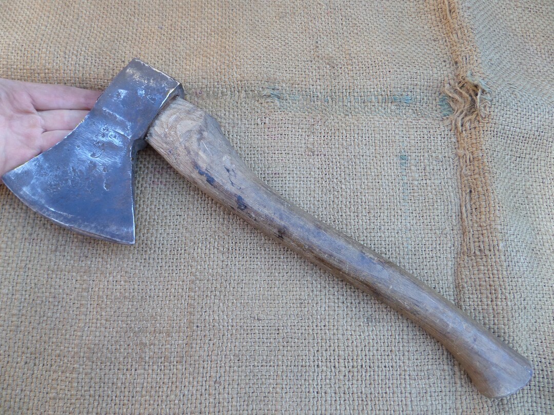 Vintage German Rheinland Axe Hatchet Antique Camping Felling Bushcraft ...
