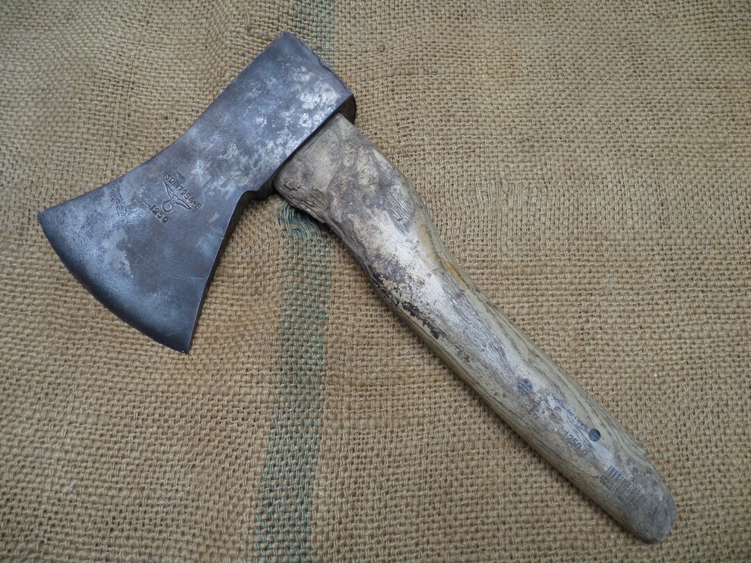 Vintage adler German Axe Splitting Woodworking Bushcraft Carpenter Wood ...