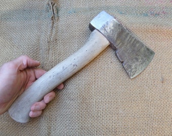 Small German Vintage Axe Hatchet Bushcraft Woodcraft Tactical Hand ...