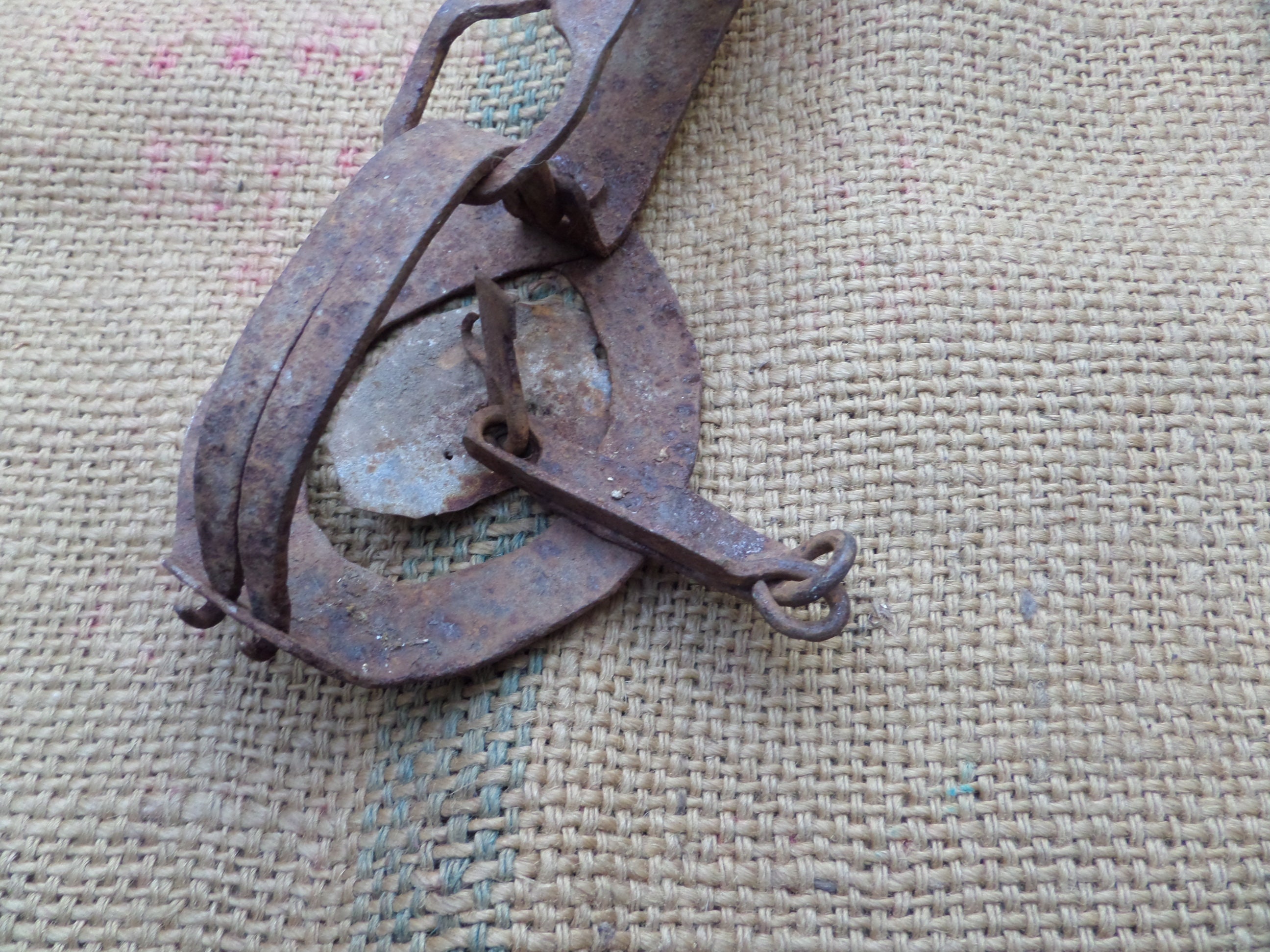 Small Antique Vintage Rat Mouse Mice Animal Trap Blacksmith Hand Forged ...