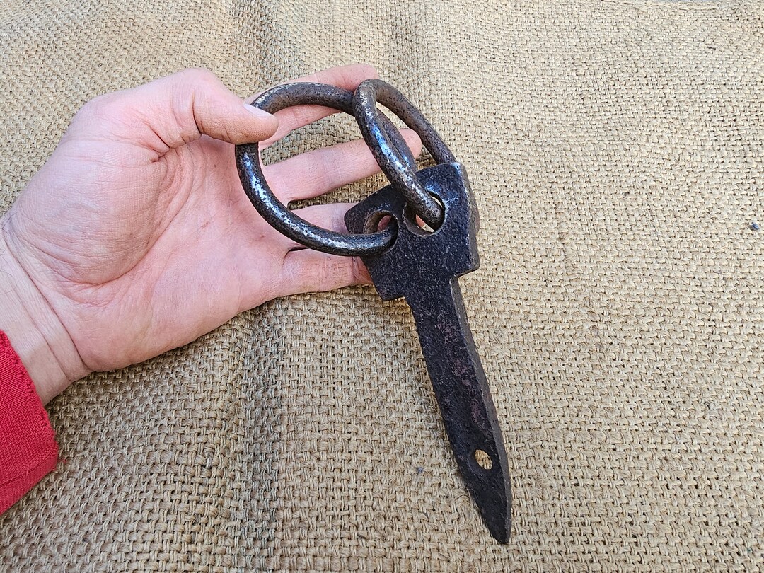 Vintage Antique Horse Tie Hitching Post Spike Rings - Etsy