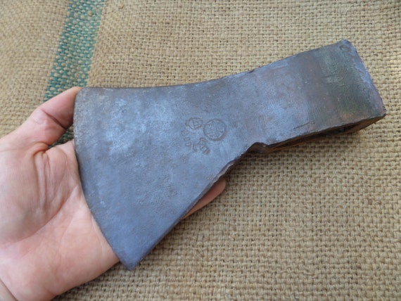 Large Vintage Axe Head ochsenkopf Ox Head Logging - Etsy