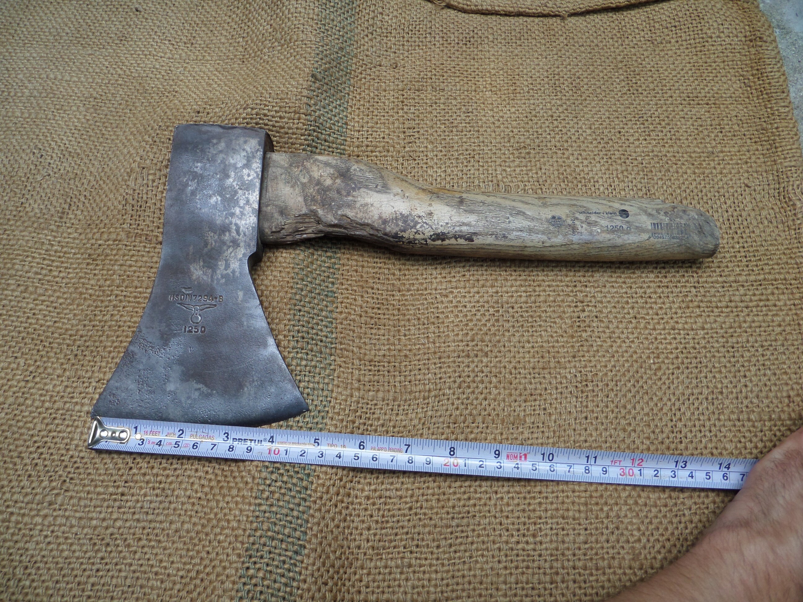 Vintage adler German Axe Splitting Woodworking Bushcraft Carpenter Wood ...