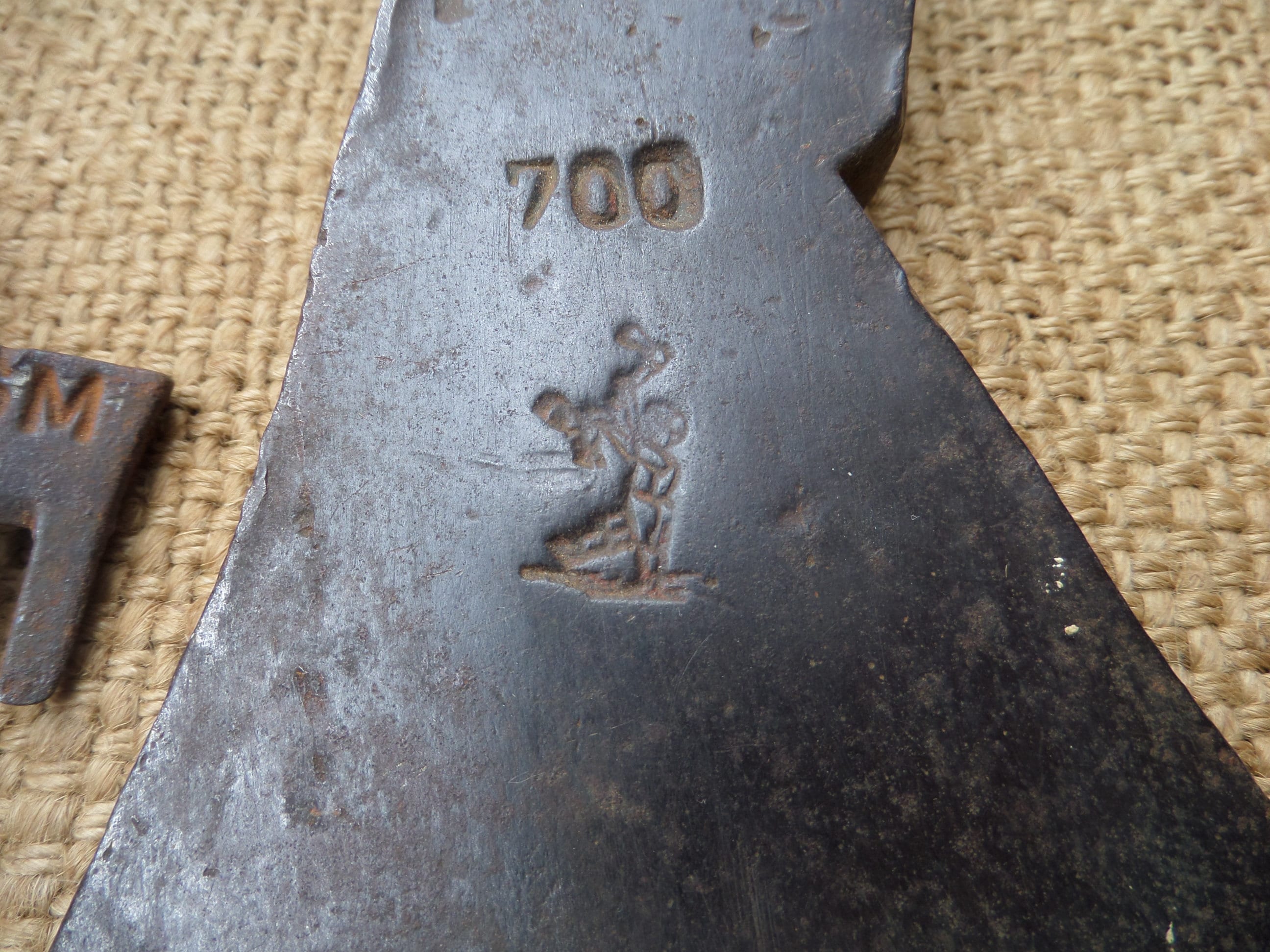 Scarce Marking "j. WIEBELHAUS & Co" Vintage German Axe Head DRGM ...