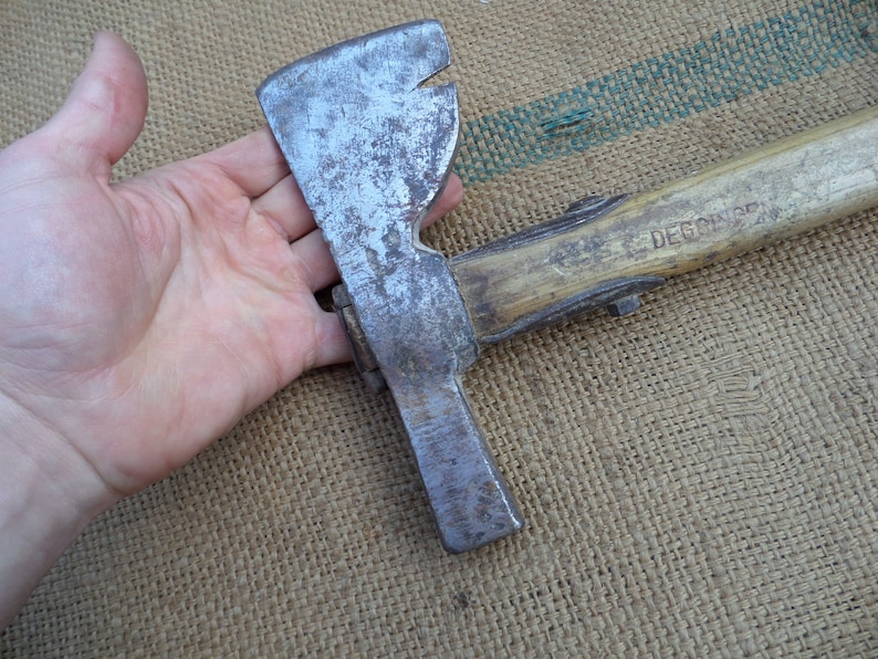 Small Vintage Engineer Axe Hammer Carpenter's Hatchet Military - Etsy