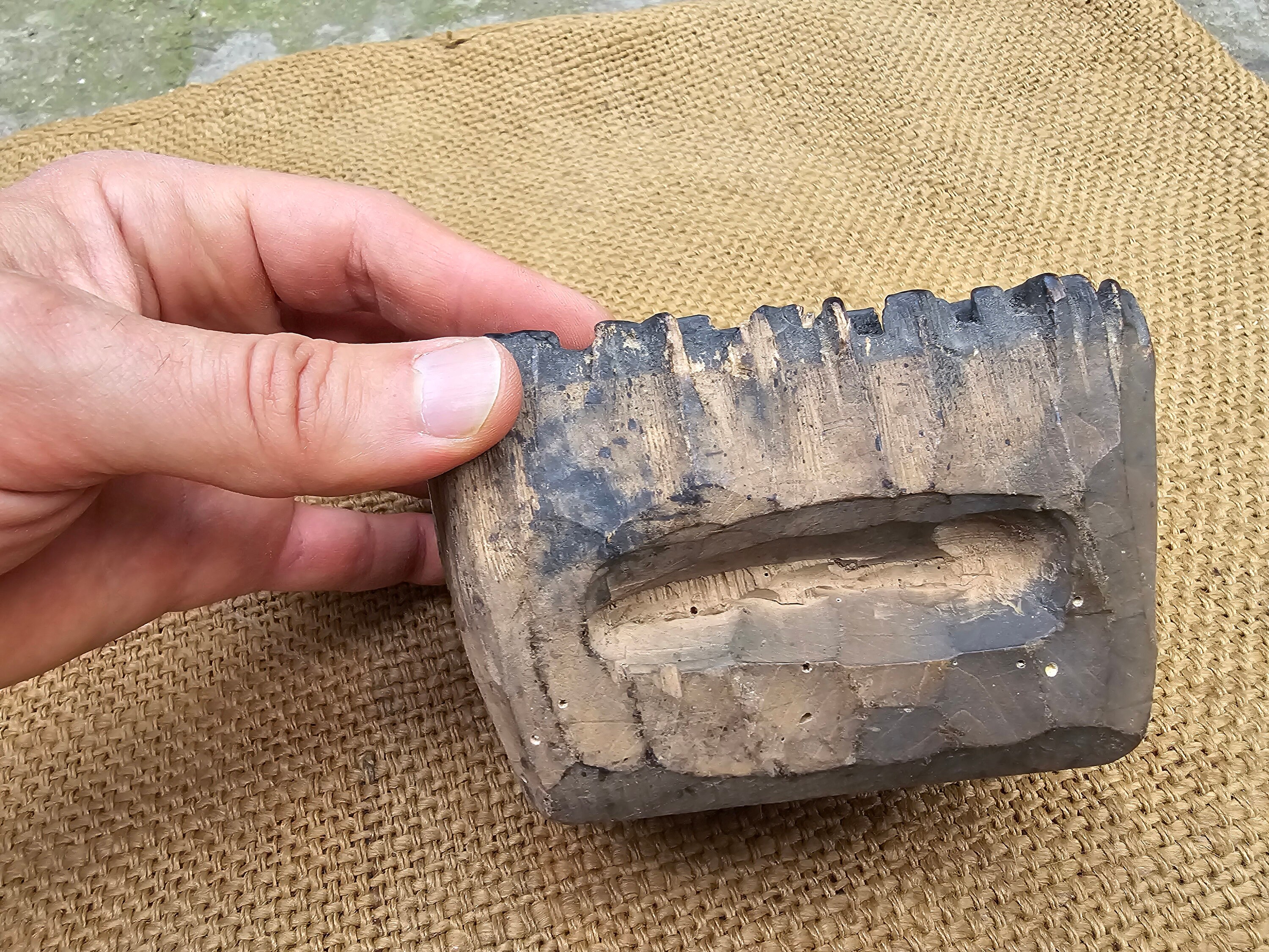 Very Rare Antique Hand Carver Wood Stamp Print Wooden Press for Fabric ...