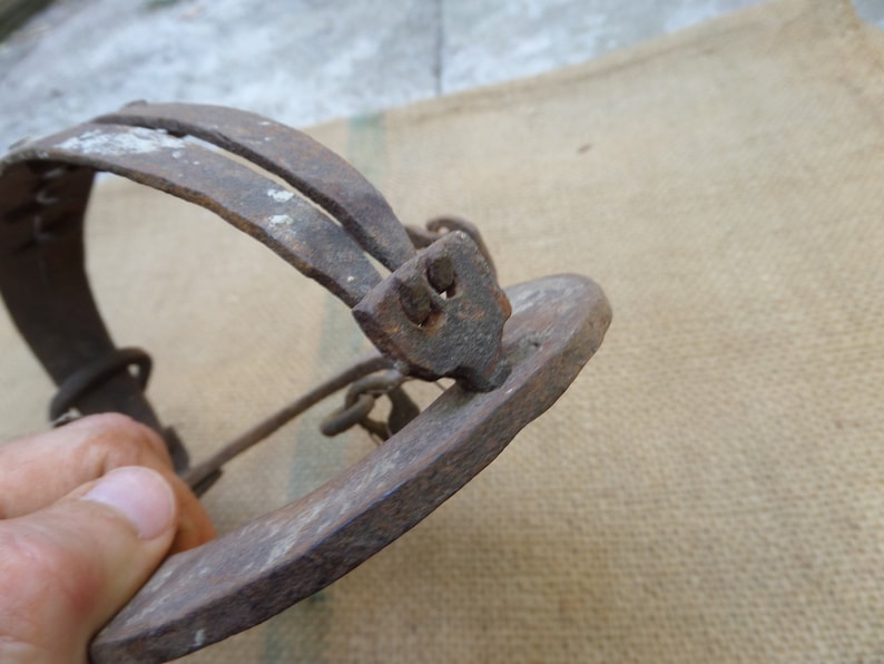 Antique Vintage Animal Trap Wrought Iron Blacksmith Hand Forged - Etsy