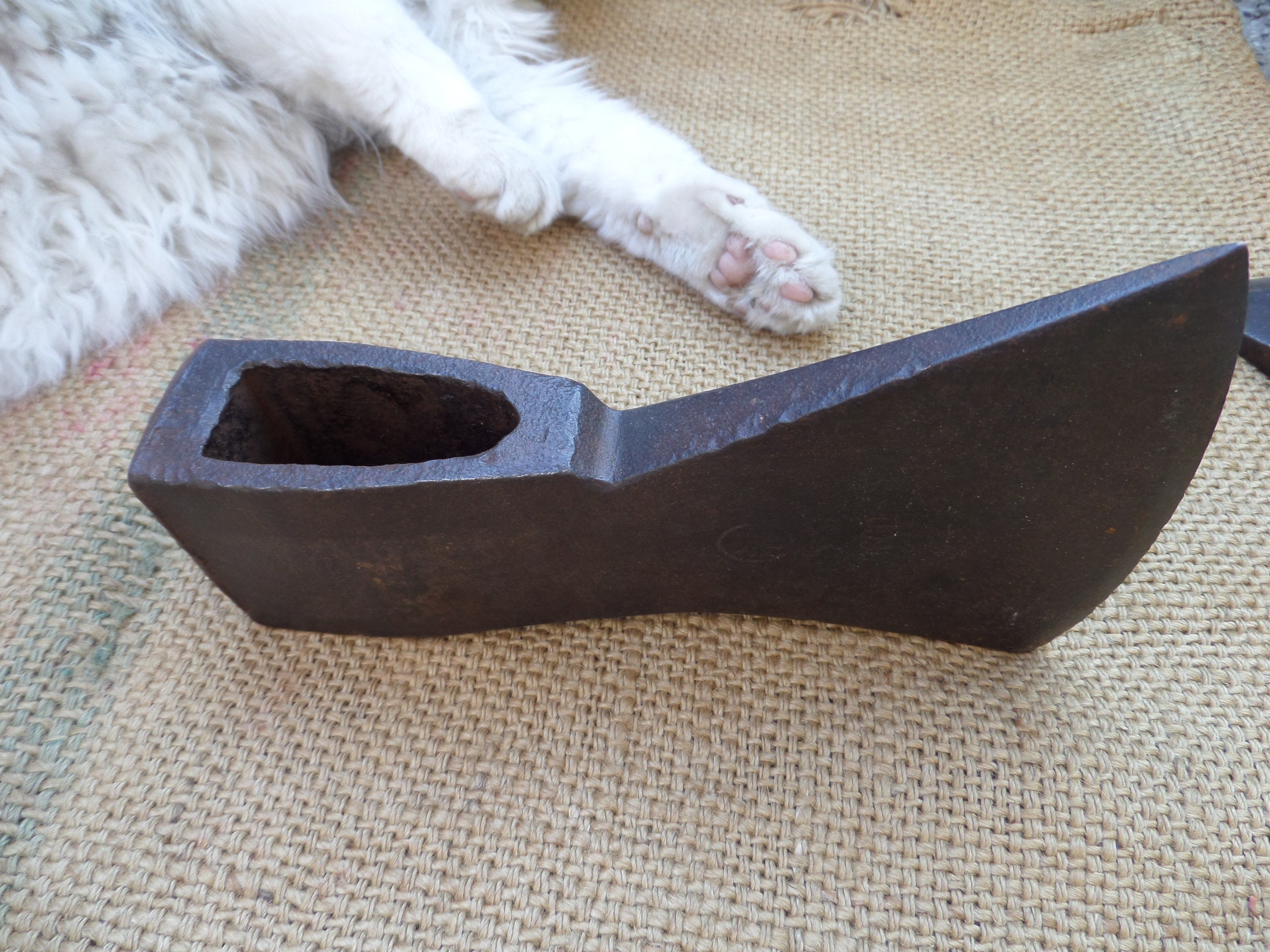 OCHSENKOPF Vintage German Felling Axe Head Woodworking Carpenter's ...